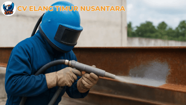 Sandblasting Baja Awet Kuat dan Tahan Lama - Elang Timur Nusantara